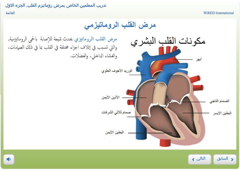 WiRED International Releases Rheumatic Heart Disease Module in Arabic ...