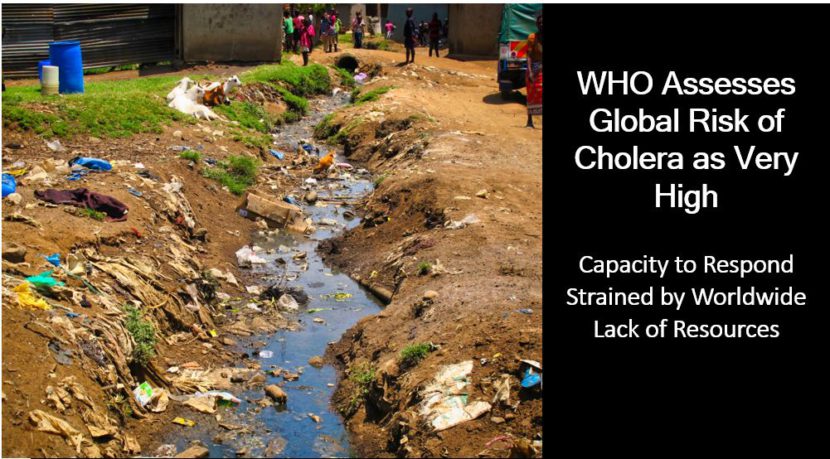WHO Assesses Risk of Cholera at Global Level as Very High – WiRED ...